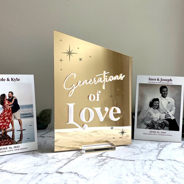Family Generations Table - Etsy