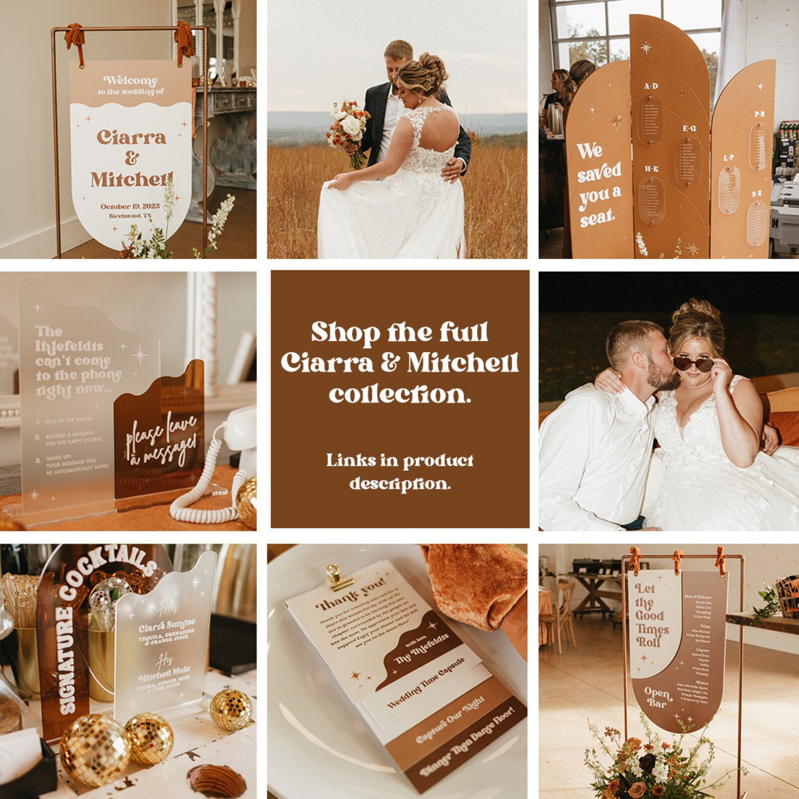 Reserved Ceremony Sign / Guest of Honor Sign / Reserved Chair Marker ...