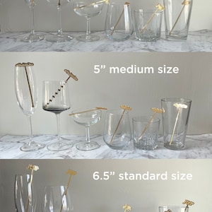 Wedding Logo Drink Stirrers | Personalized Wedding Decor | Gold Swizzle ...
