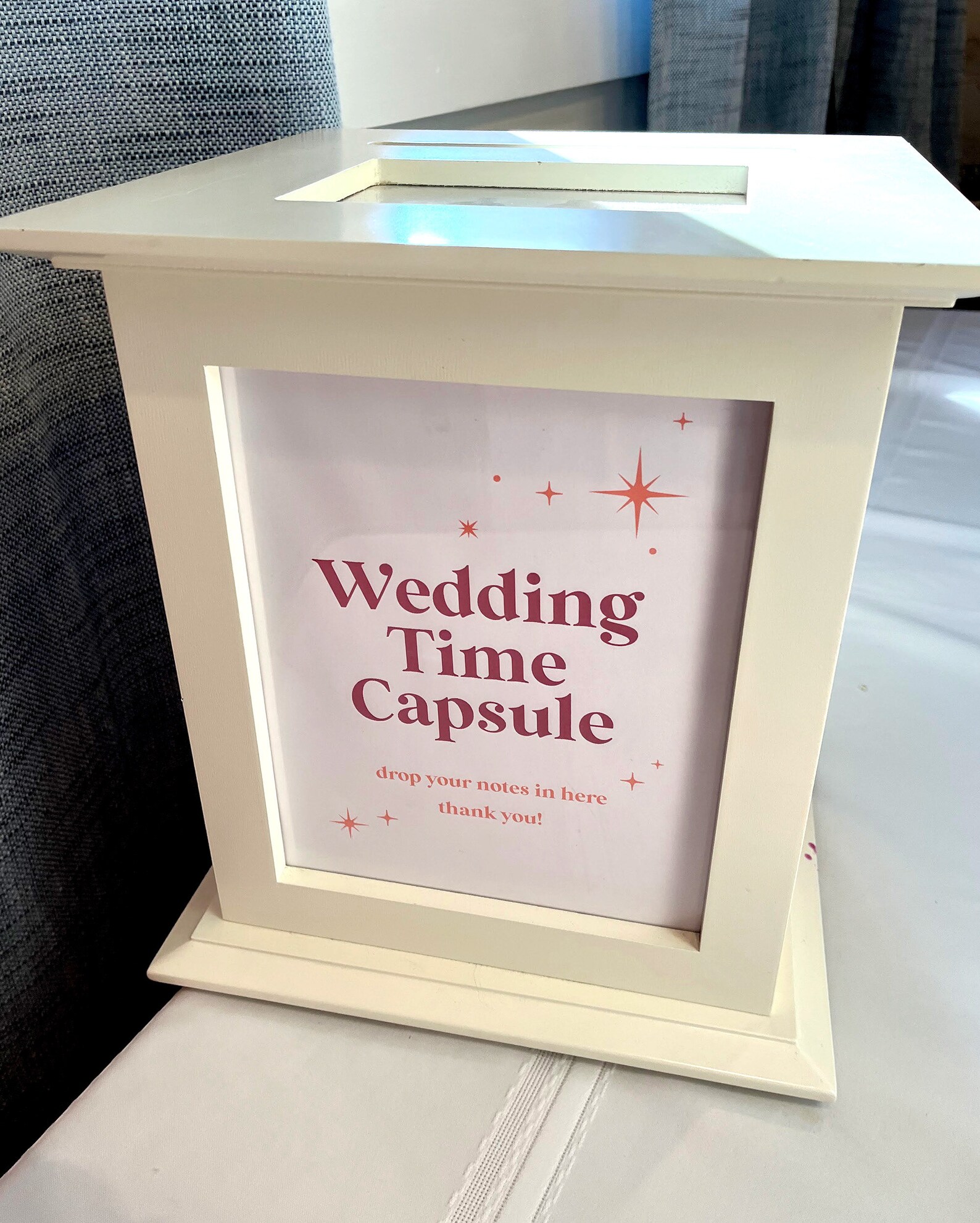 Wedding Time Capsule Custom Card and Envelope Personalized - Etsy
