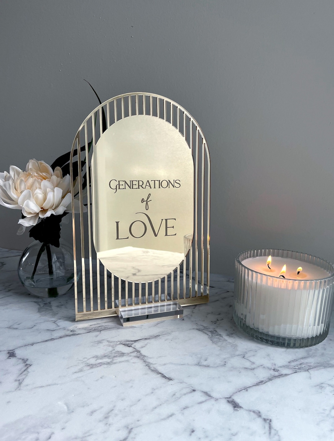 Custom Memory Table Sign | Generations of Love | Family Photos ...