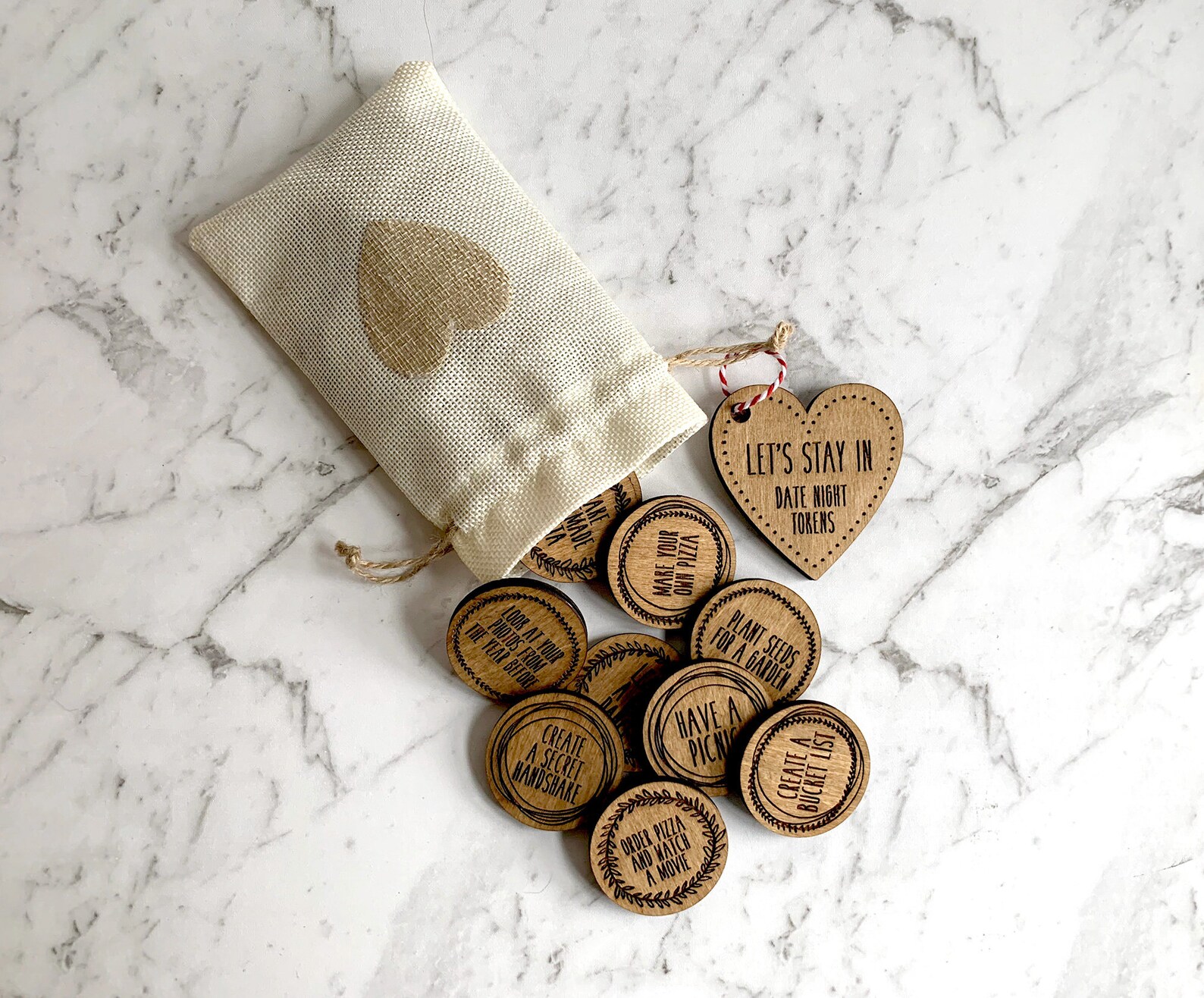 Family Friendly Activity Tokens Kids Valentines Day Gift - Etsy
