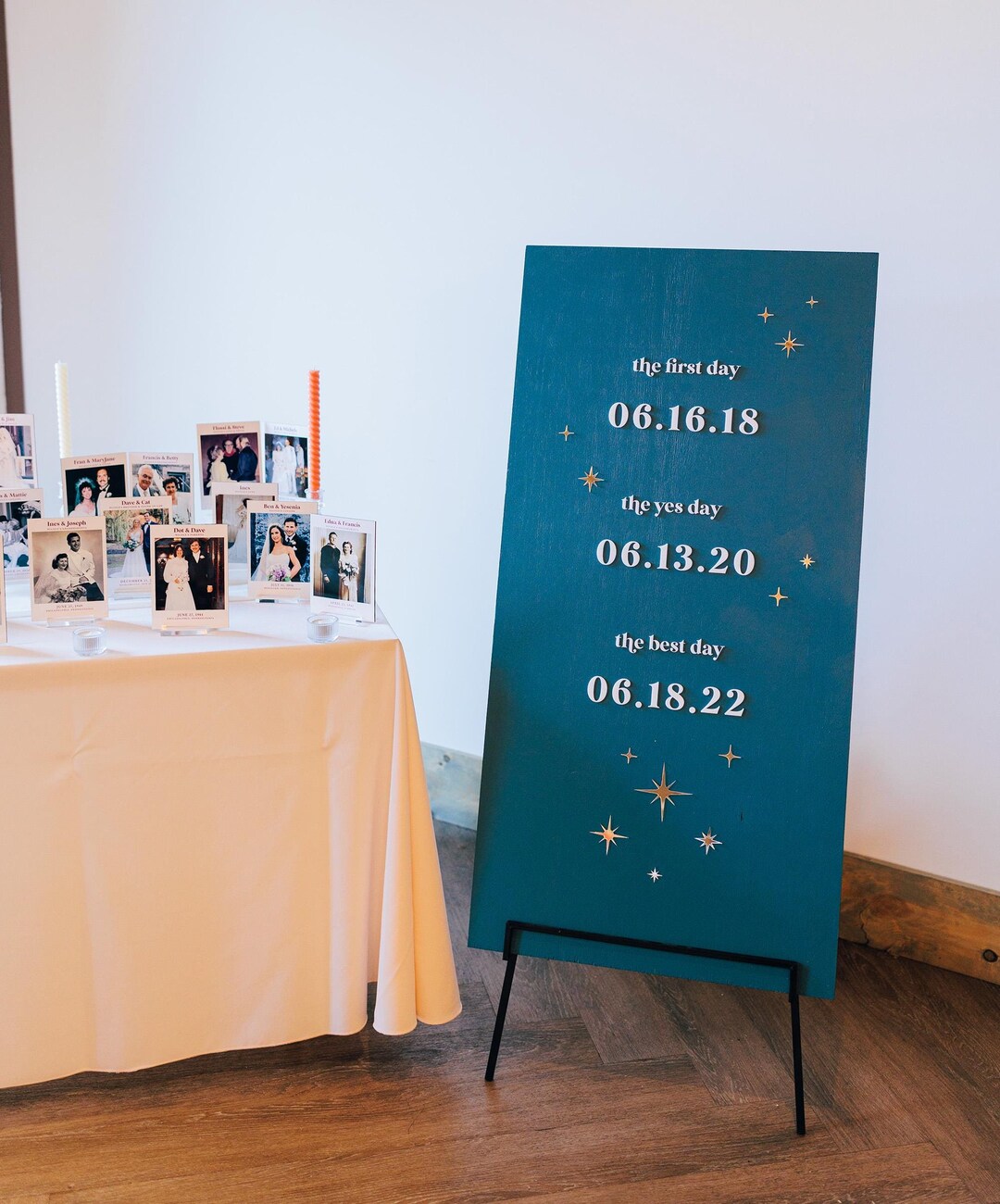 Custom Dates Sign | Wedding Decor | DIY Cut Out Letters | Acrylic ...