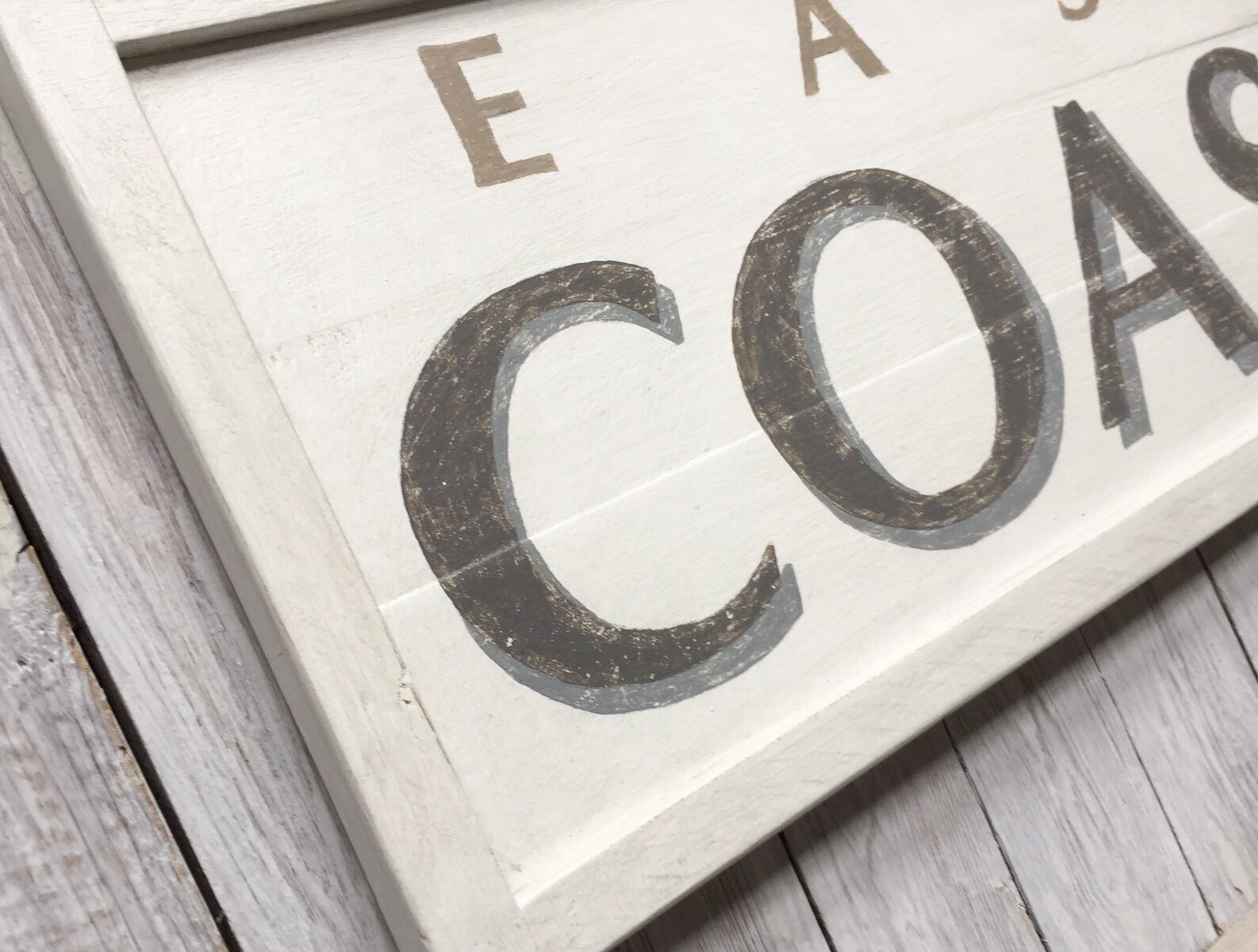 East Coast Wooden Sign East Coast Decor Beach House Decor - Etsy