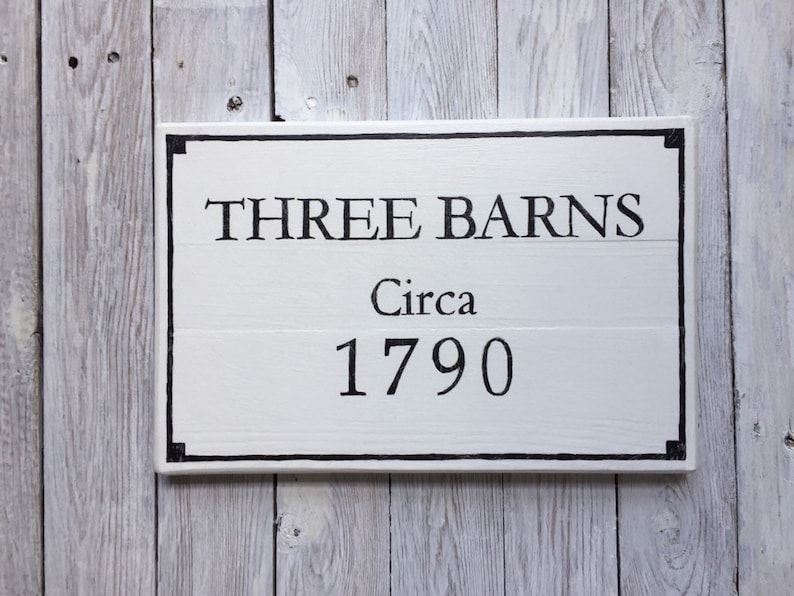 Custom Historic House Plaque Circa Plaque Wooden Sign - Etsy