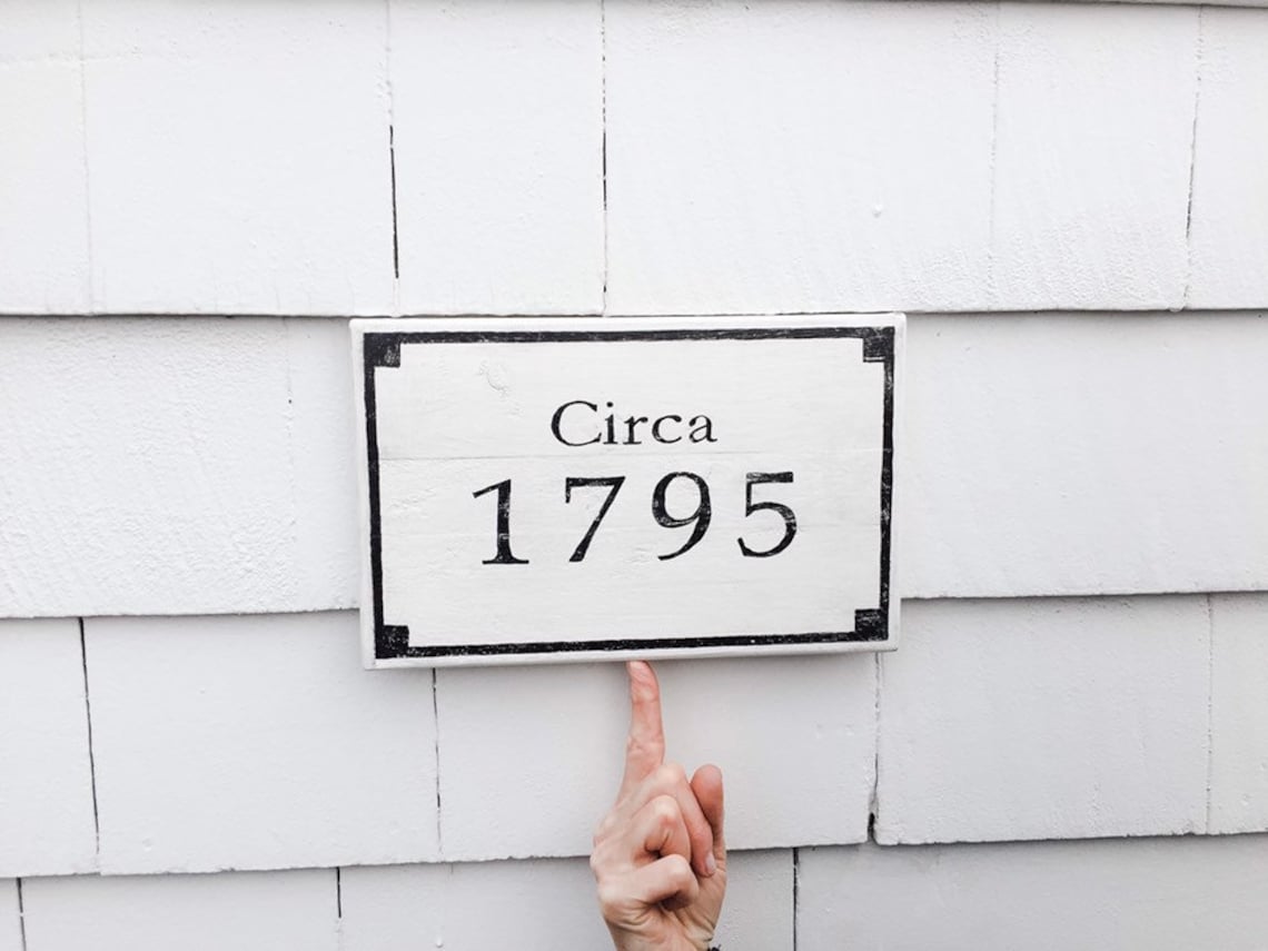 Custom Historic House Plaque Circa Plaque Wooden Sign - Etsy