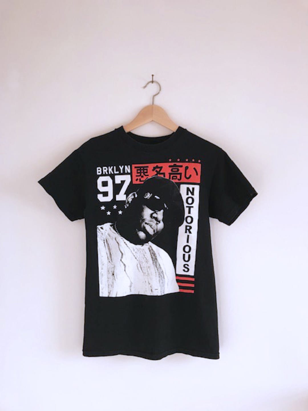 Vtg 90's NOTORIOUS B.I.G. Brooklyn 97 Horizon NY Tshirt / Biggie Smalls ...