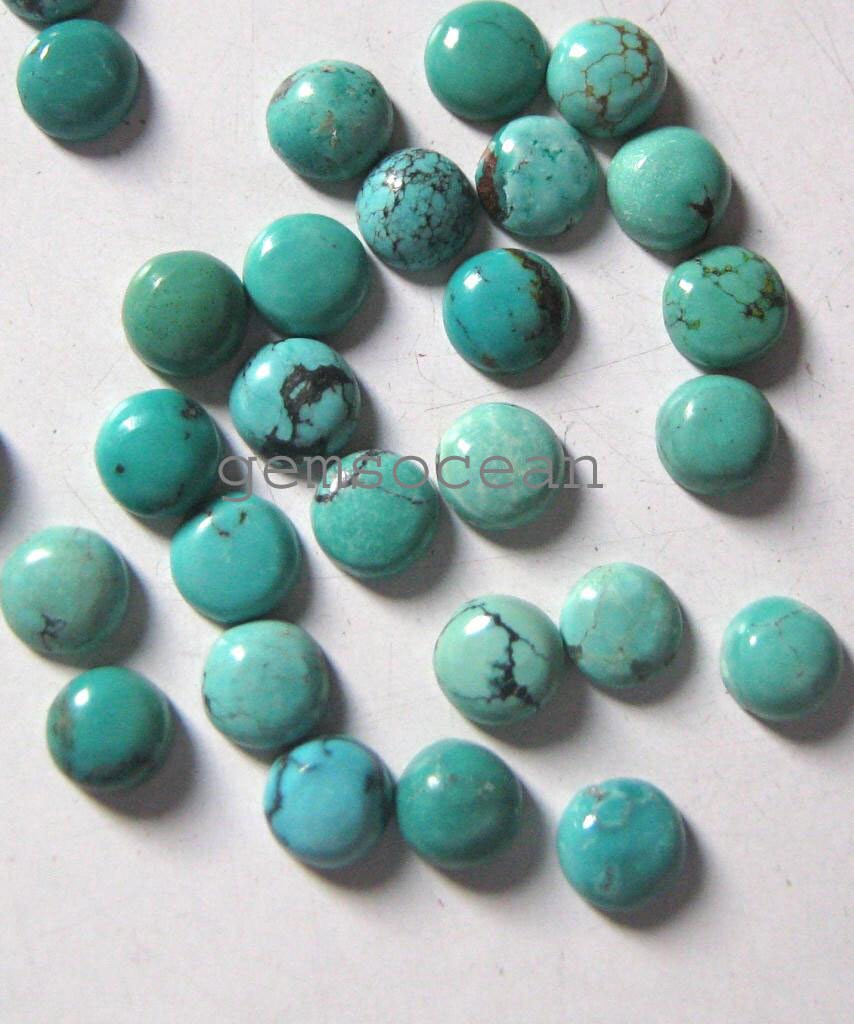 Lot of Stunning 25 Pieces AAA Quality 100% Natural Turquoise - Etsy