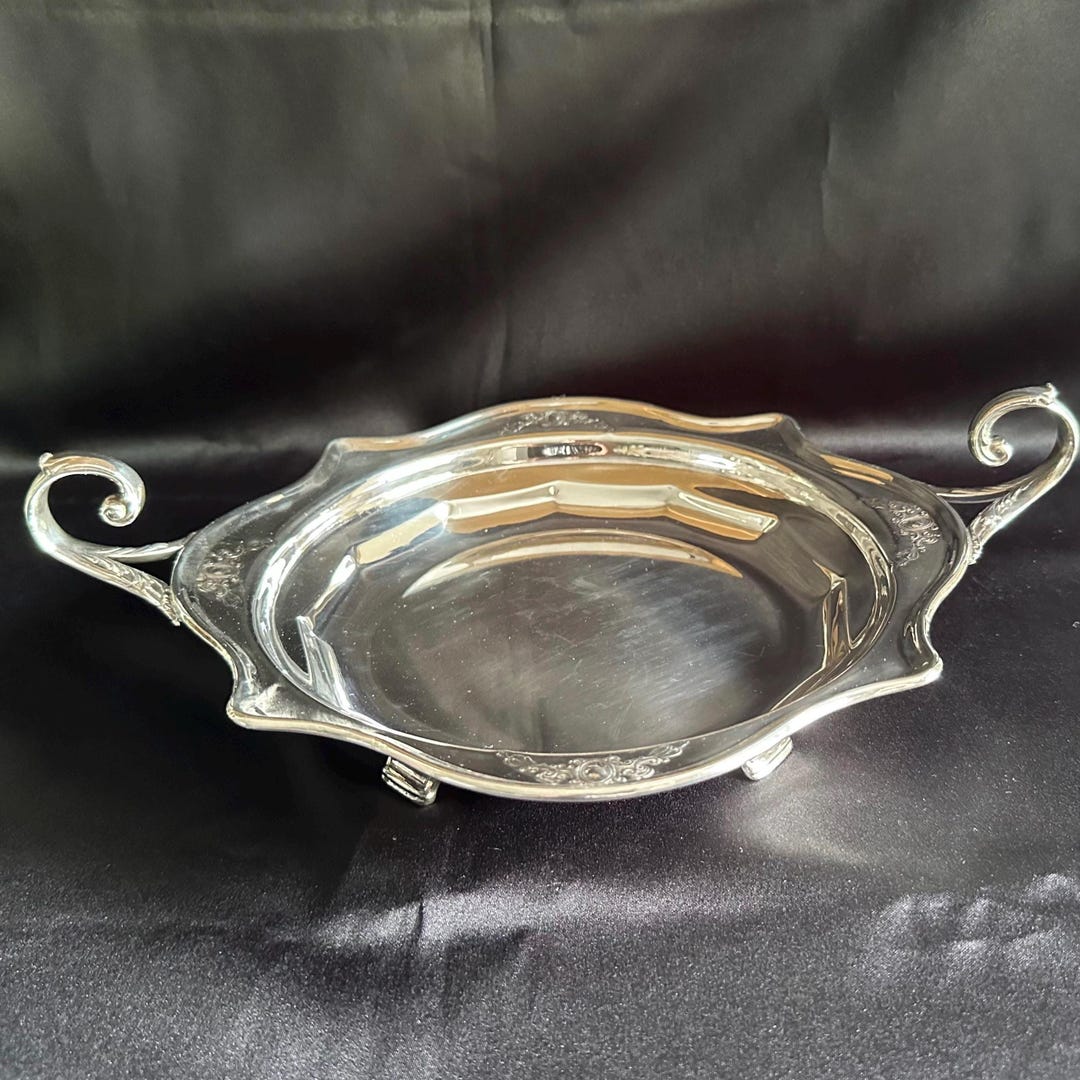 Vintage Silverplate Bowl/benedict Proctor Centerpiece Bowl With Handles ...