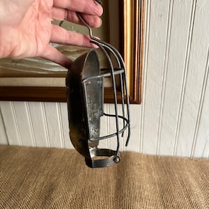 Salvaged Hardware Vintage Trouble Light Guard/diy Steampunk Craft ...