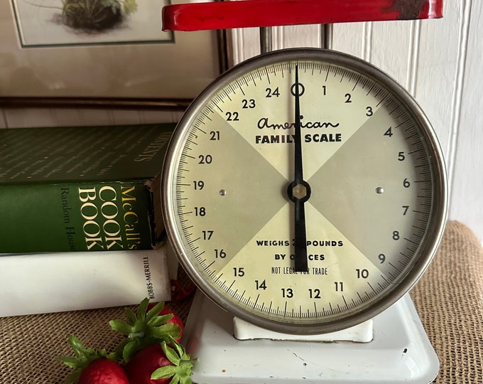 Farmhouse Kitchen Scale/rustic Scale/american Family Scale - Etsy