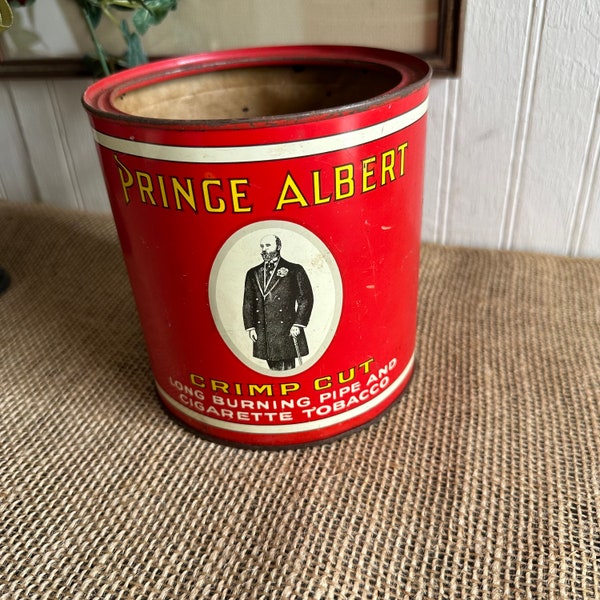 Prince Albert Tobacco Can - Etsy