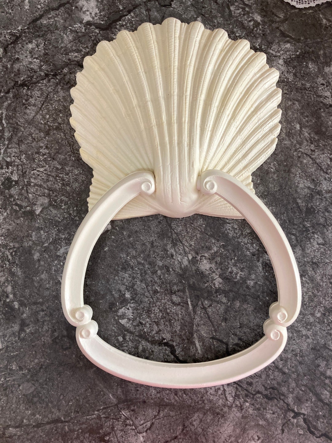 Vintage Homco Shell Towel Holder/1976/two Available/sold - Etsy