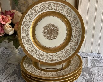 Gold Dinner Plate - Etsy