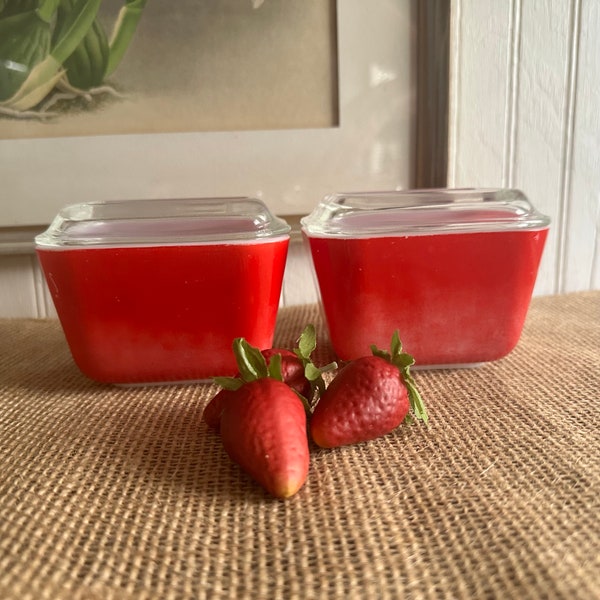 Red Pyrex - Etsy