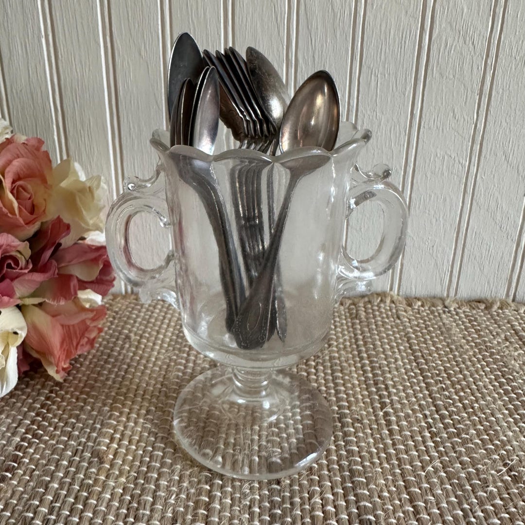 Vintage Celery Vase/eapg Spooner - Etsy