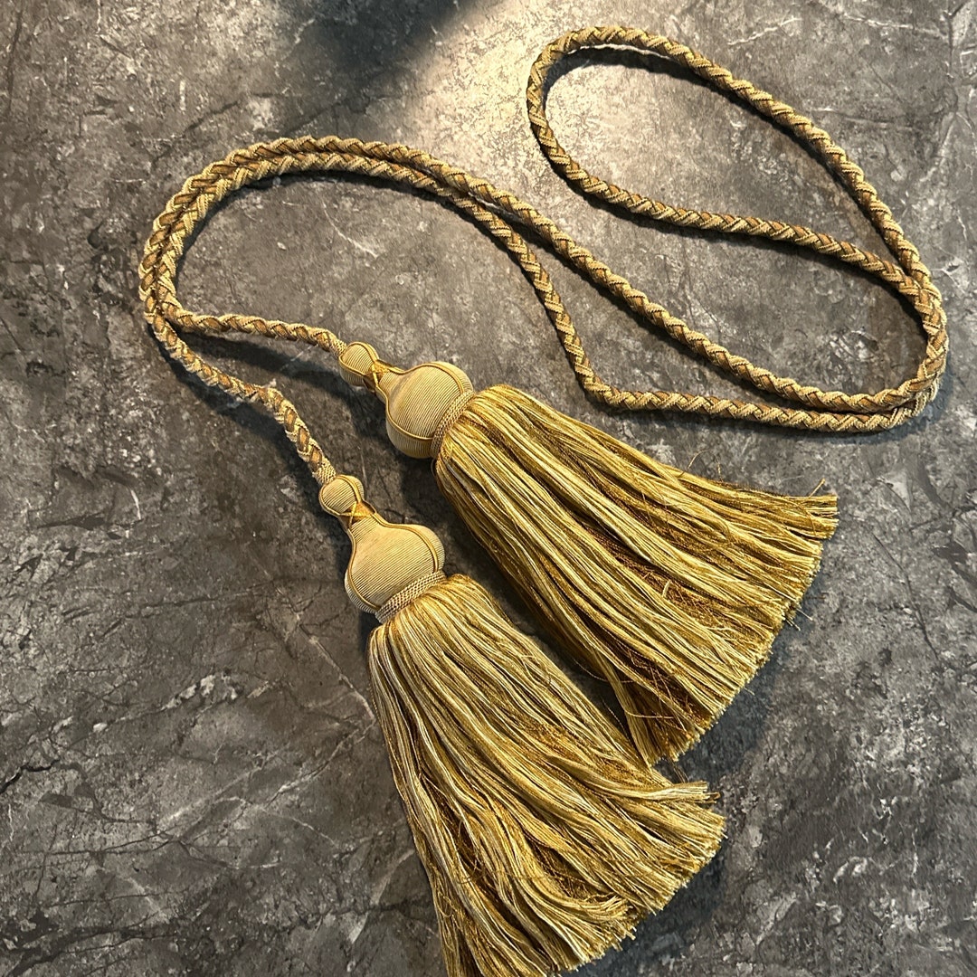 Large Tassel Tieback/drapery Tieback/furniture Embellishment - Etsy