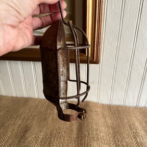 Salvaged Hardware Vintage Trouble Light Guard/diy Steampunk Craft ...