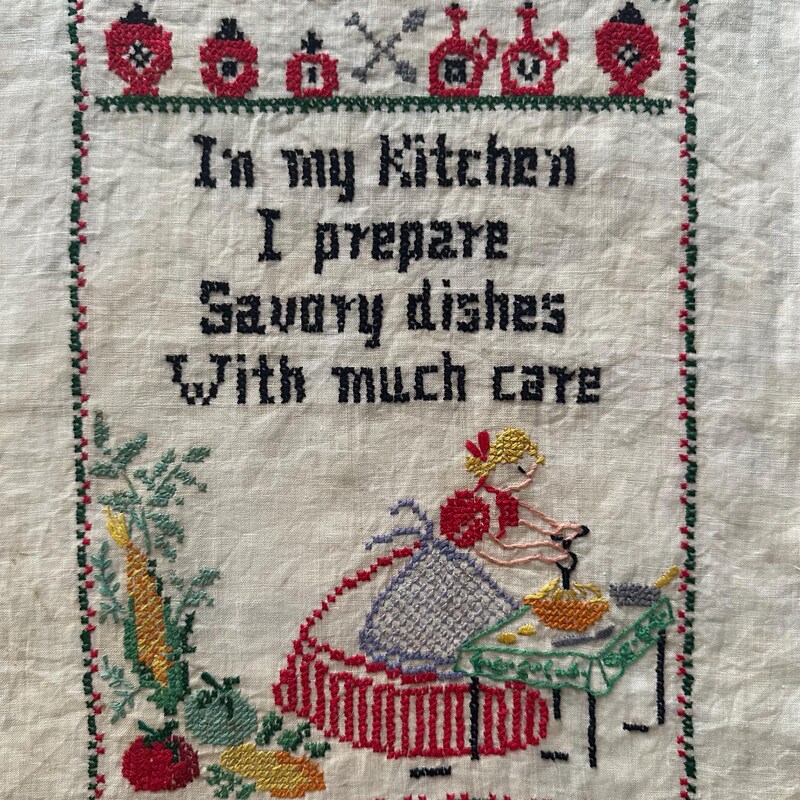 Cross Stitch Sampler - Etsy