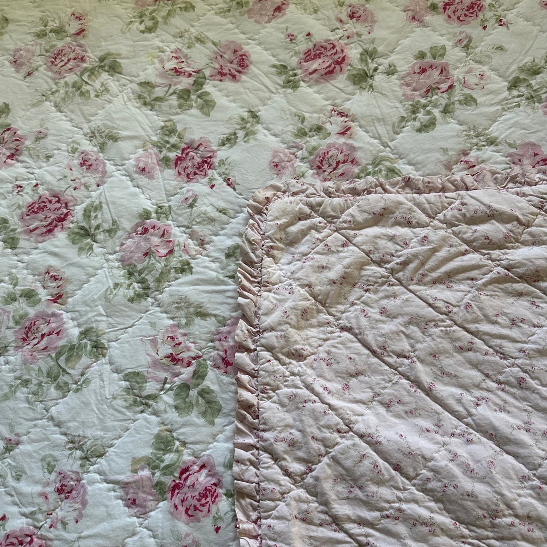 Shabby Chic Queen Quilt/simply Shabby Chic/reversible - Etsy