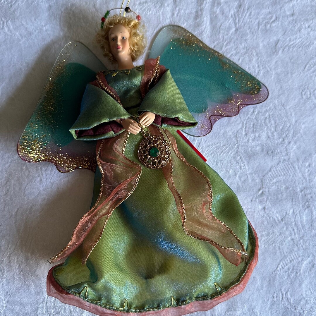 Vintage Angel Ornament Russ Berrie Judy Lynn Collection - Etsy