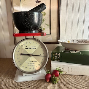 Farmhouse Kitchen Scale/rustic Scale/american Family Scale - Etsy