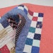 Log Cabin Straight Furrows Quilt. Gorgeous Fabrics. - Etsy