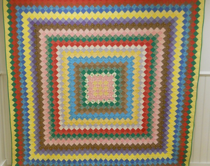 Outstanding Vintage Boston Commons Quilt. Hand Done. Great - Etsy