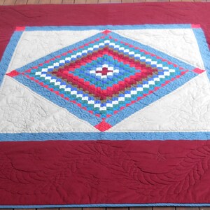 Showstopper Incredible Hand Quilting. Stunning Colors. Nice Condition ...
