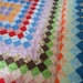 Vintage, Homemade Boston Commons Quilt. Bold Colors and Patterns. 85 X ...