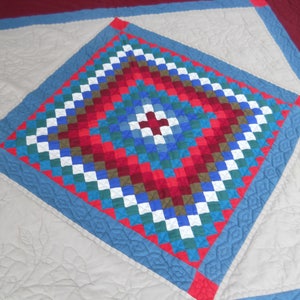 Showstopper!! Incredible Hand Quilting. Stunning Colors. Nice Condition ...