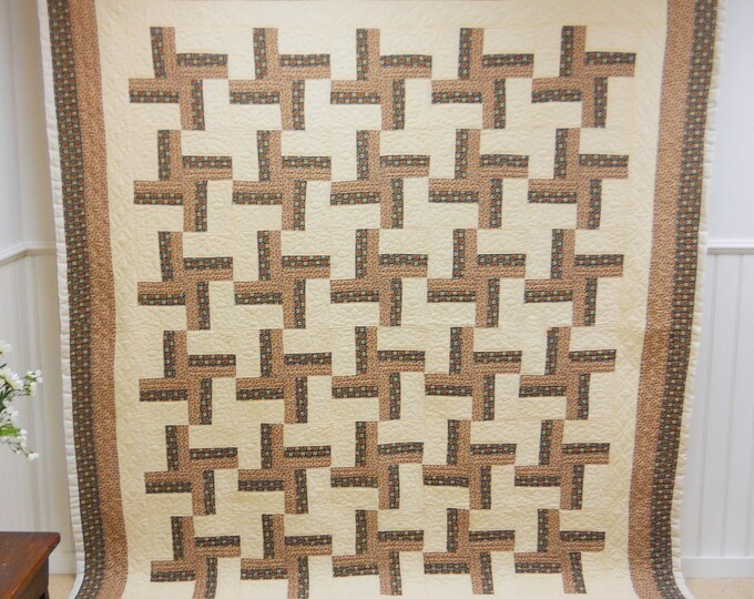 Vintage, Homemade Quilt From Virginia. Tons of Hand Quilting! Nice ...