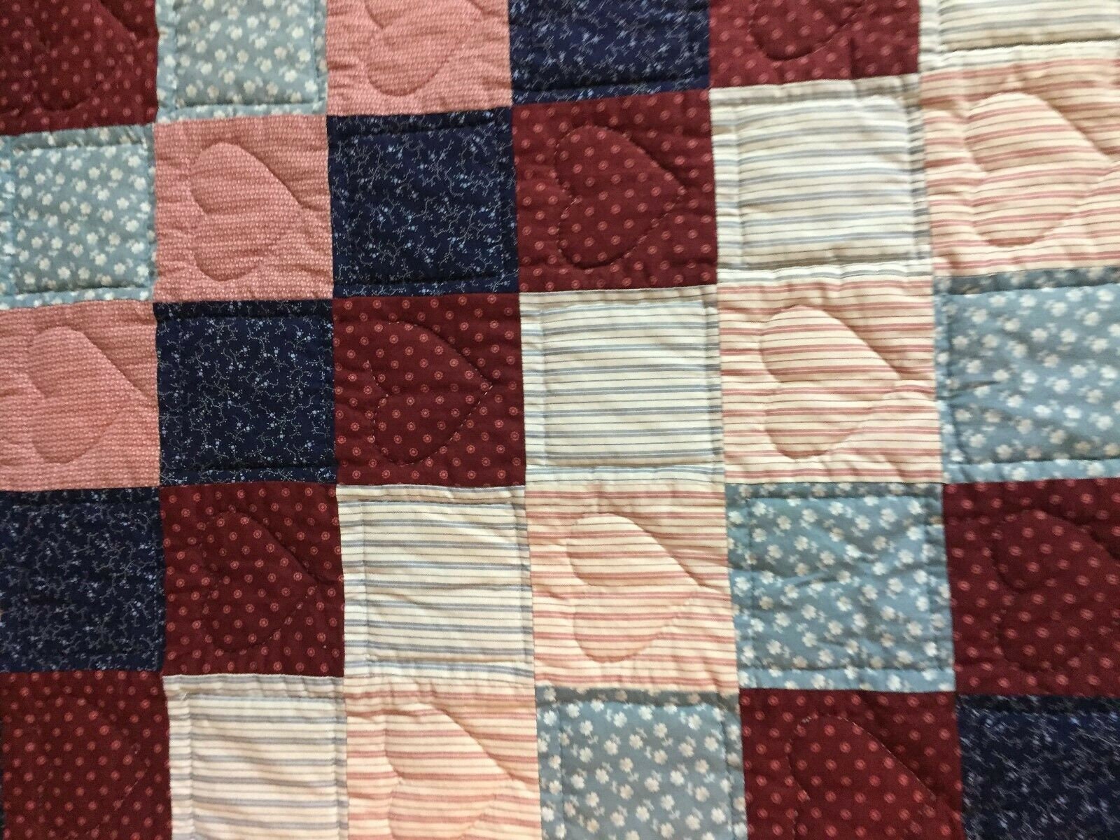 Homemade Stair Steps Quilt. Ruffled Edge. With Provenance. - Etsy
