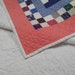 Log Cabin Straight Furrows Quilt. Gorgeous Fabrics. - Etsy