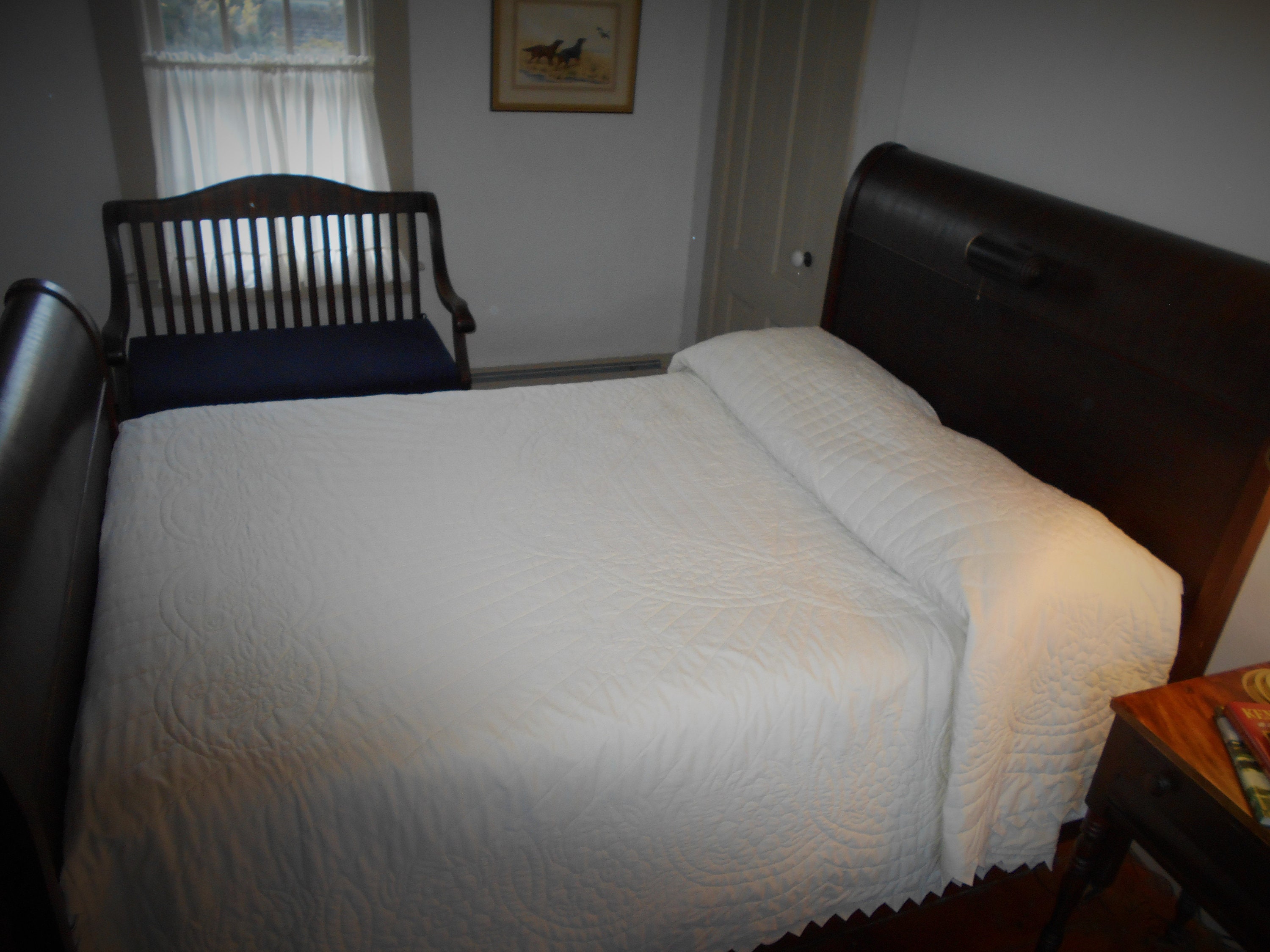 Classic Solid Cream Whole-cloth Quilt. Excellent Hand - Etsy