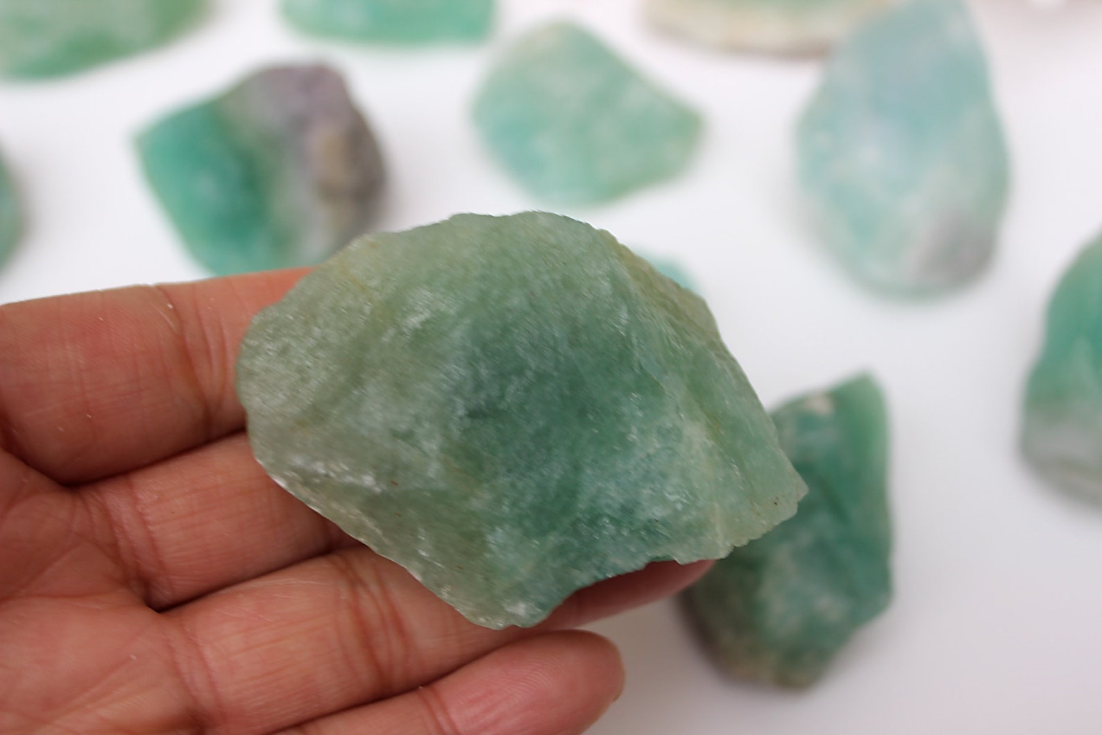 Fluorite Rough Stone Crystal Chunks / Reiki / Wicca / Healing | Etsy