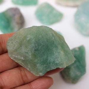Fluorite Rough Stone Crystal Chunks / Reiki / Wicca / Healing Crystals ...