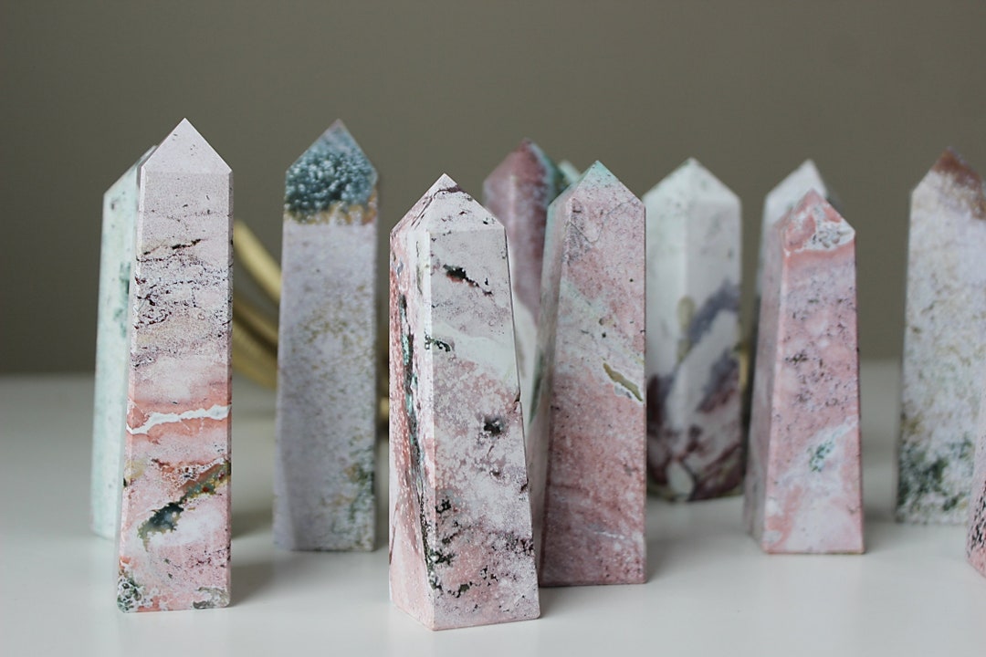 Unicorn Jasper Tall Tower - Etsy