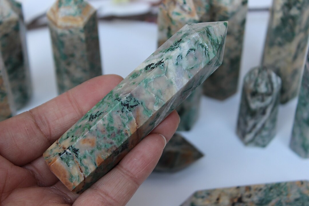 Tree Agate Tower - Etsy