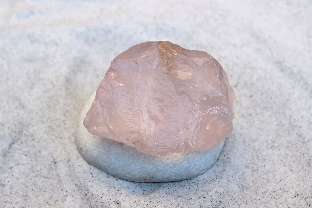 Rose Quartz Clear Rough - Etsy