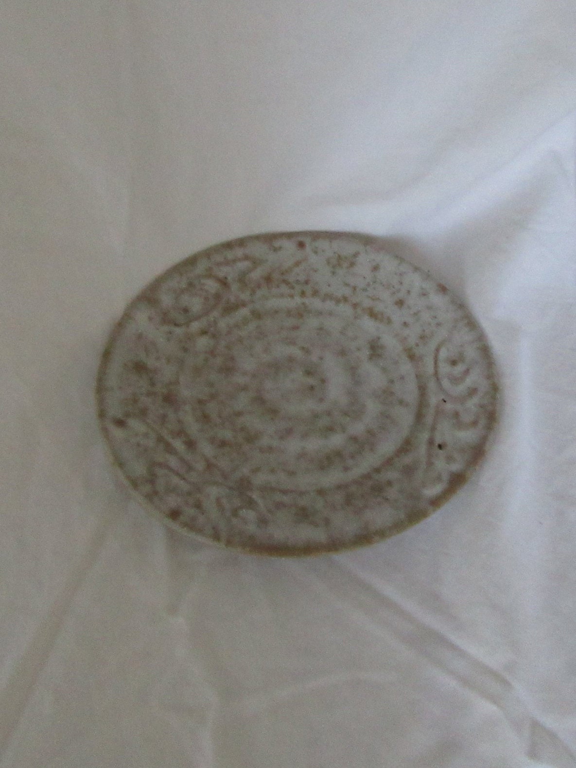 Small Decorative Pottery Side Plate, Under 6 Inches, Formed on Wheel ...