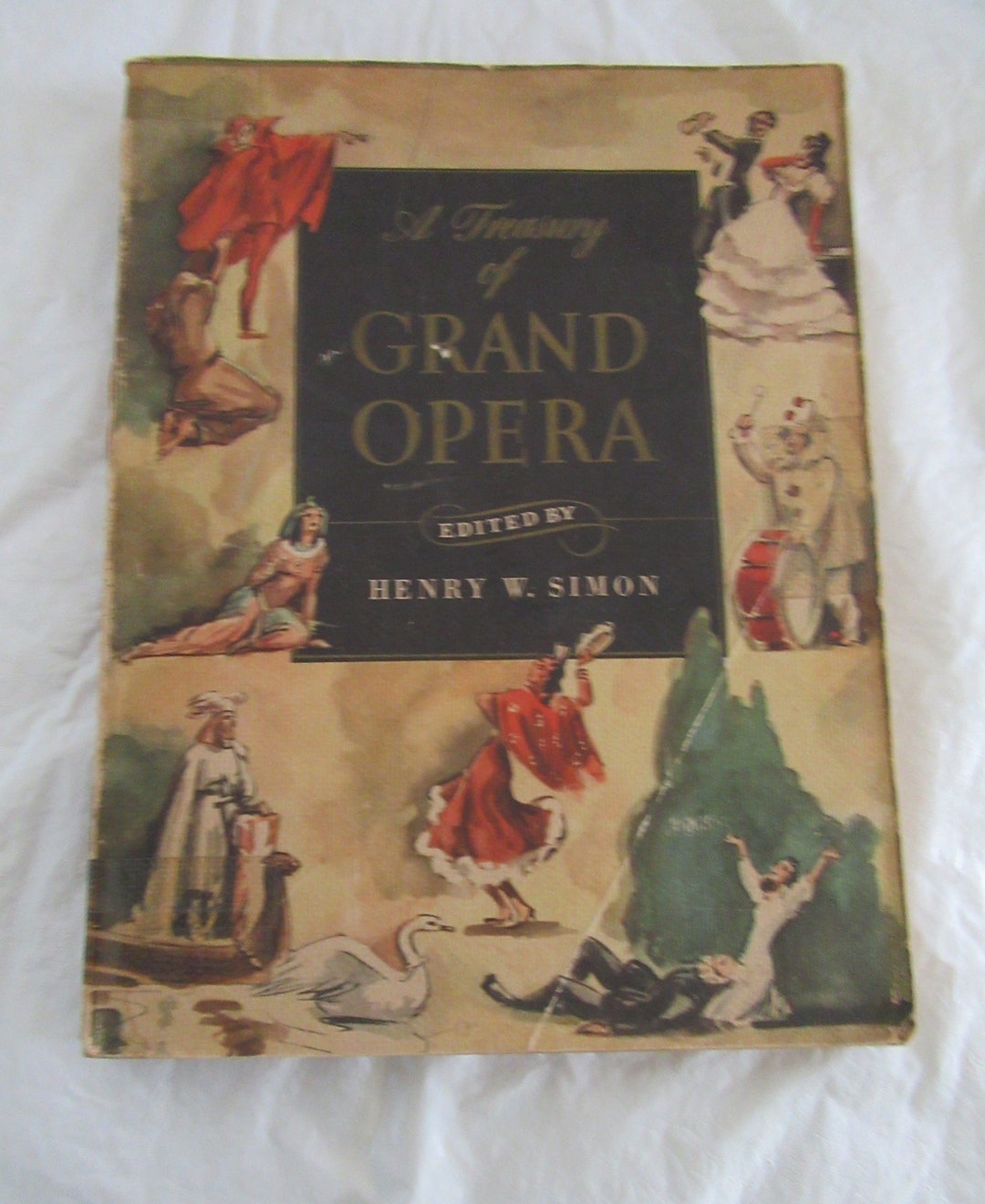 Opera, Treasury Grand Opera, Henry Simon, Illustrated, Musical Scores ...