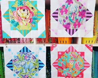 LILABELLE LANE PENELOPE Quilt Pattern by Sharon Burgess Pattern With ...