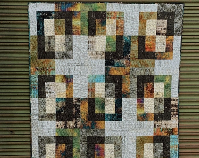 Pattern by Laura Heine: BIRCH STREET COLLAGE - Etsy