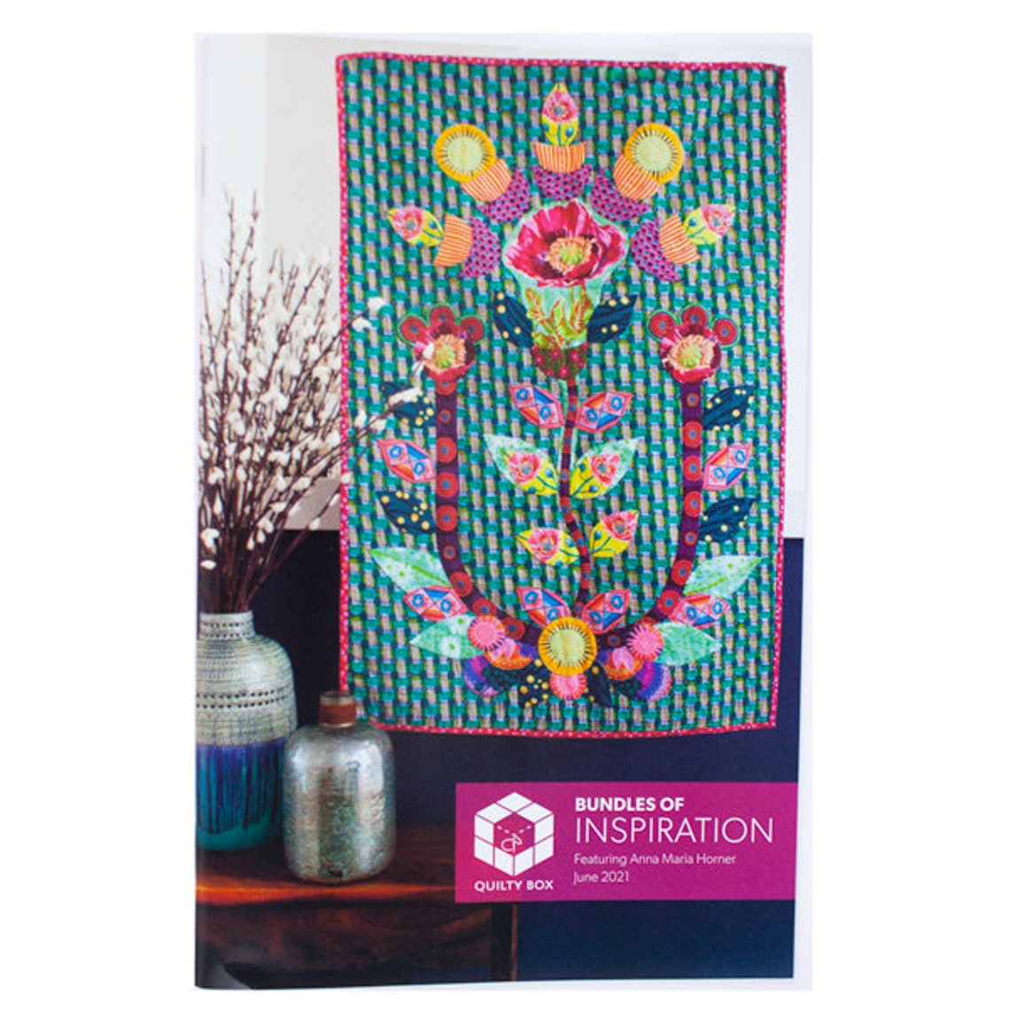 Anna Maria POPPY CHAIN Quilt KIT With Free Shipping Featuring | Etsy