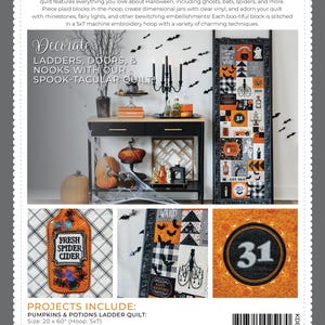 SALE Kimberbell PUMPKINS & POTIONS Fabric Kit, Embellishment Kit ...