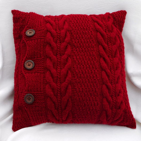 Burgundy Pillows - Etsy