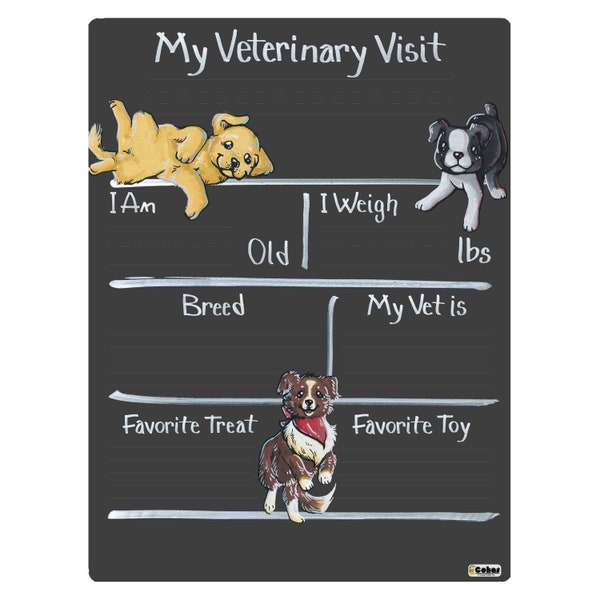 Vet Visit Sign - Etsy