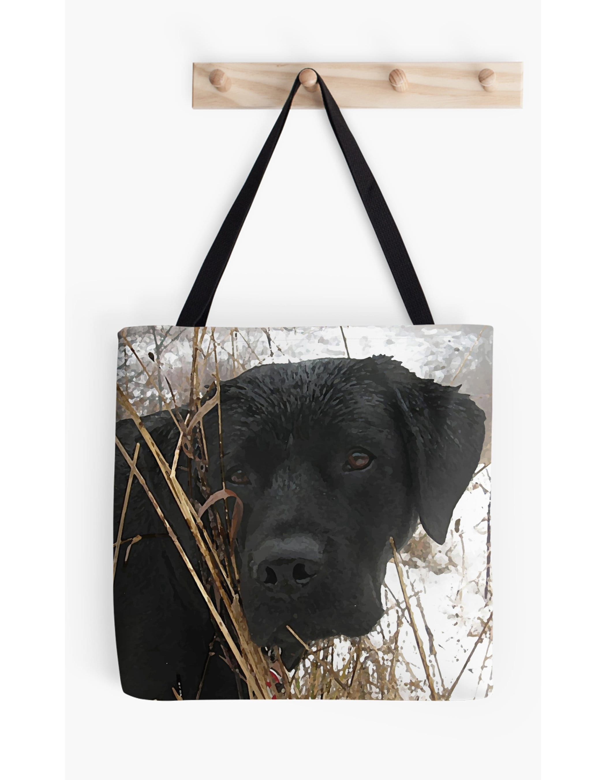 Black Lab 1LSH Tote Bag Labrador Tote Black Lab Gifts | Etsy