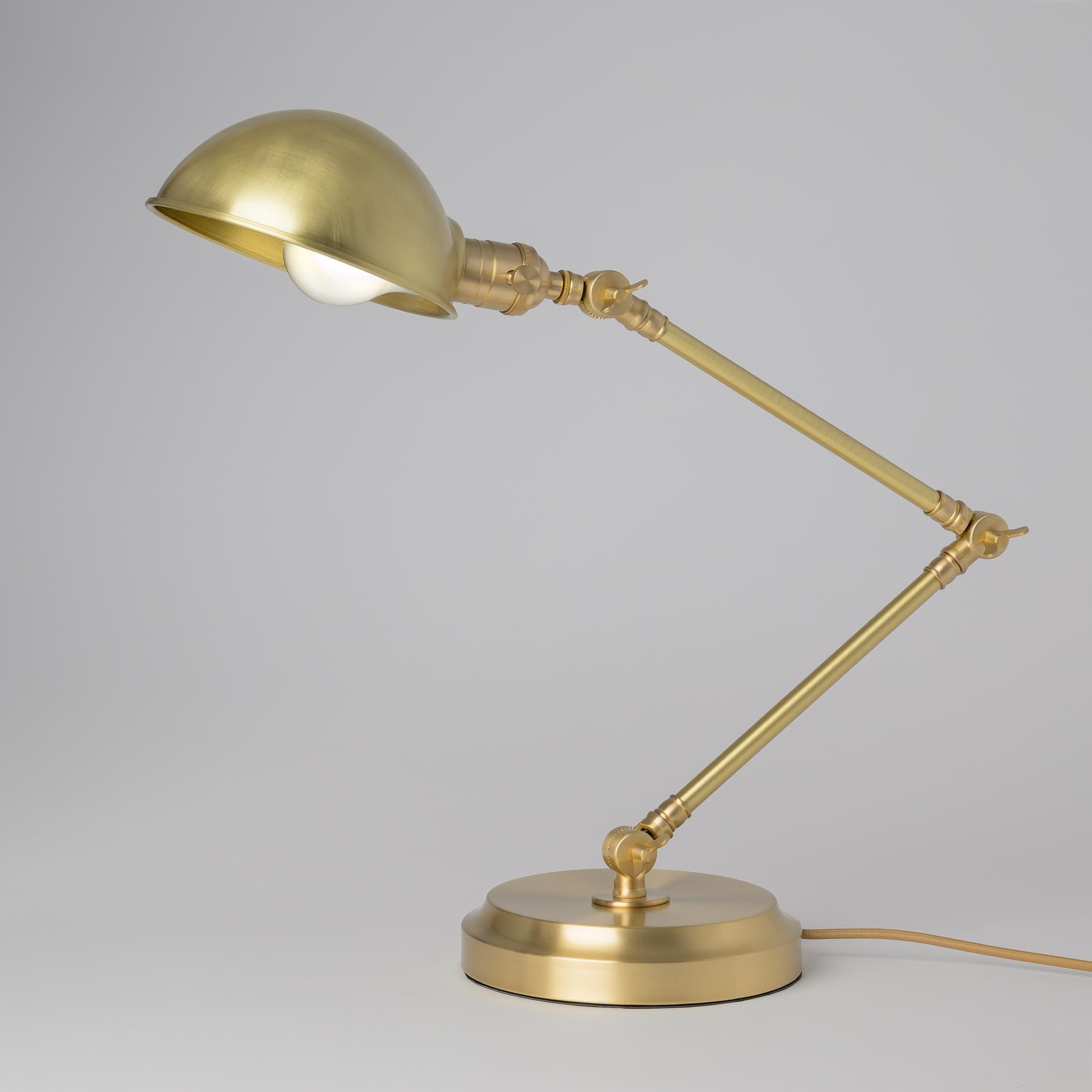 Desk Lamp Light Fixture - Reading Light - Table Lamp - Adjustable Task ...